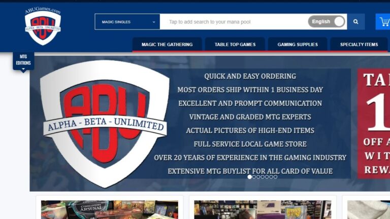 ABU Games Review: High-End Singles, Condition, and Collector Experience ...
